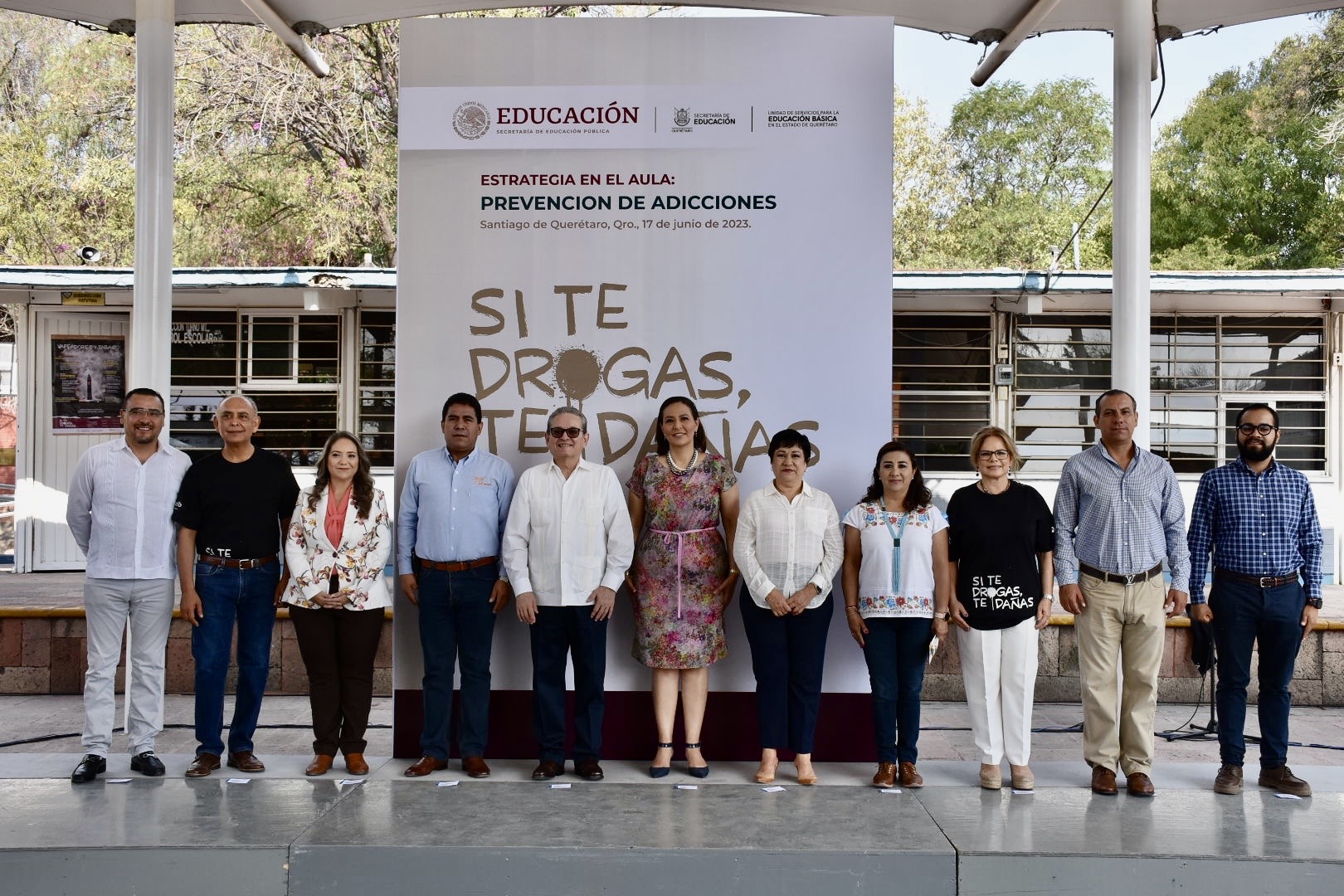 Querétaro se suma a la estrategia nacional Si Te Drogas Te Dañas - Noticias de Querétaro